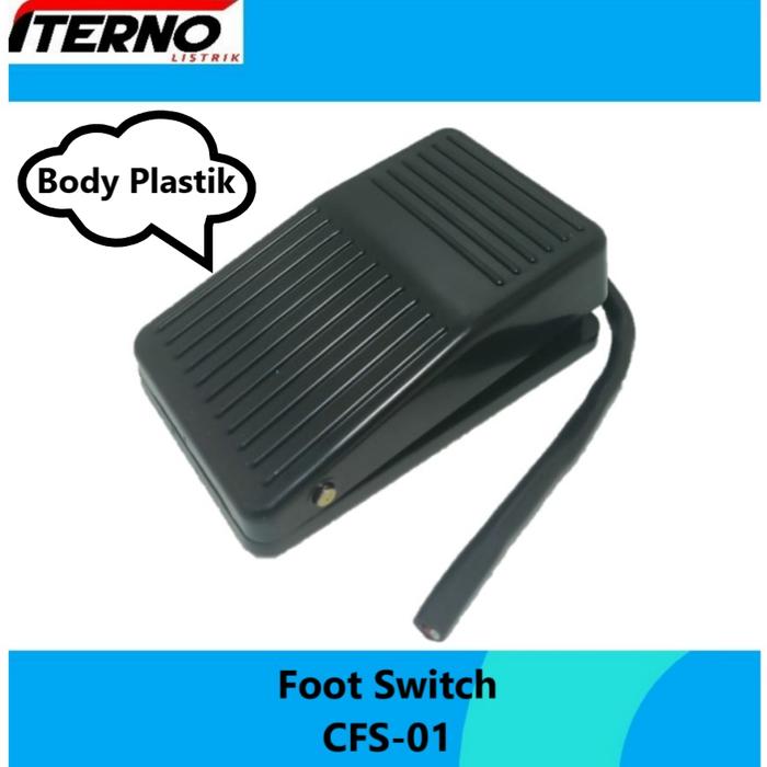 Jual Foot Switch CFS-01 FS-1 Plastik Saklar Injak Pedal Kaki CFS01 FS1 ...