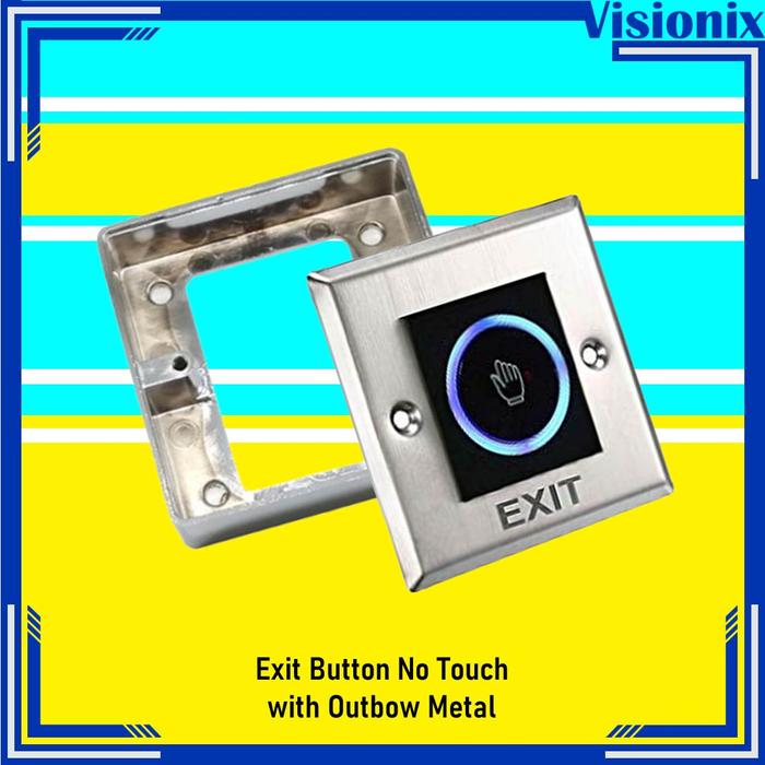 Jual Exit Button No Touch + Outbow Metal - Jakarta Timur - Visionix ...