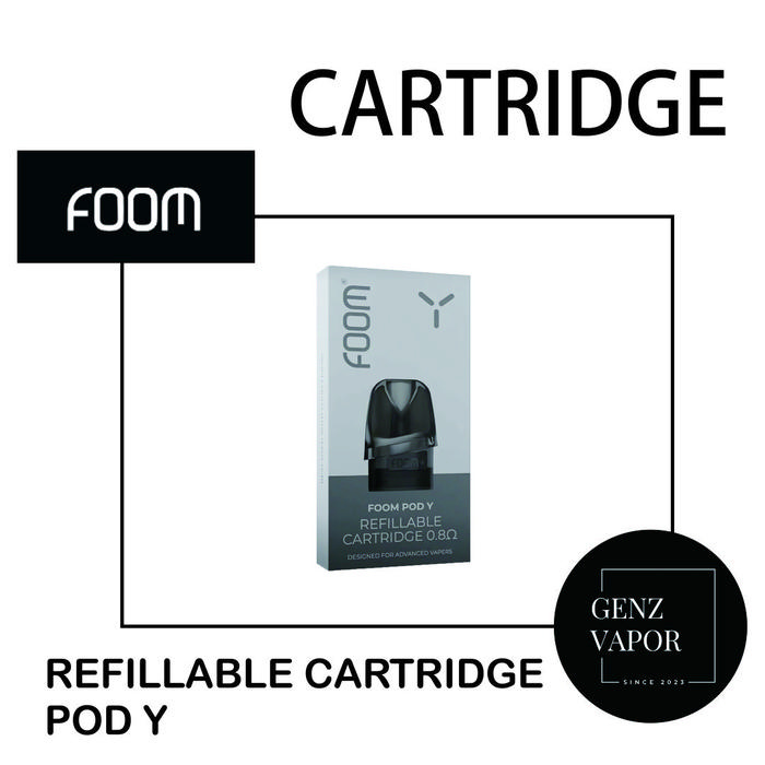 Jual CARTRIDGE FOOM POD Y [ BISA DI BELI SATUAN ] - 1 KOTAK - Kota ...