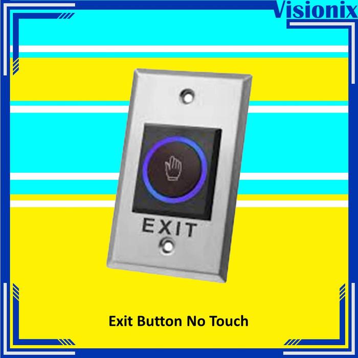 Jual No Touch Exit Button Infrared Sensor - Exit Push Button Access Door - Jakarta Timur ...