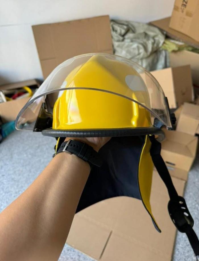 Jual Helm Pemadam Kebakaran ANBEN FIRE / Fireman Helmet Kuning ...