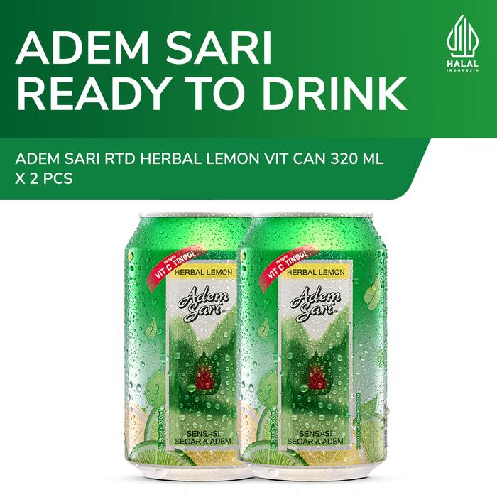 Promo Adem Sari Ching Ku Minuman Penyejuk Kaleng 2 Kaleng - 320 Ml ...