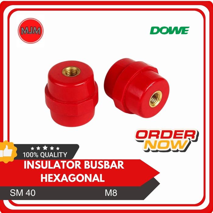 Jual Busbar Insulator/Isolator Hexagonal Kuningan SM 40 M8 - Jakarta Timur - UD MUJUR MAKMUR ...