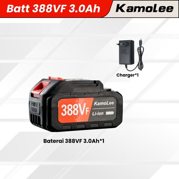 Promo Kamolee - Battery dan Charger / Batt lithium 3.0Ah/5.0Ah/18V/16 ...