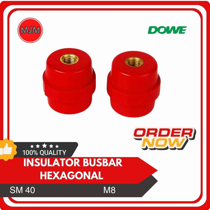 Jual Busbar Insulator / Isolator Busbar Hexagonal SM 40 M8 - Jakarta Timur - UD MUJUR MAKMUR ...