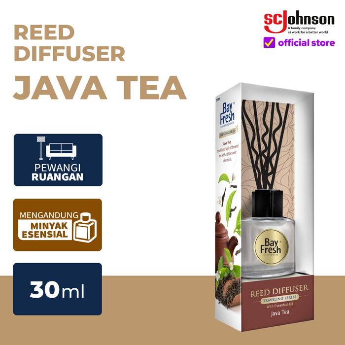 Jual Bayfresh Reed Diffuser Pengharum Ruangan Java Tea Regular 30ml ...