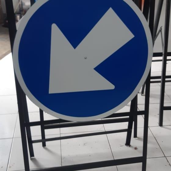 Jual Rambu Jalan / Rambu Proyek / Rambu Tiang / Rambu Standing ...