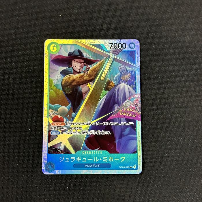 Jual One Piece TCG Dracule Mihawk OP09-048 JP (SR) - Kota Surabaya ...