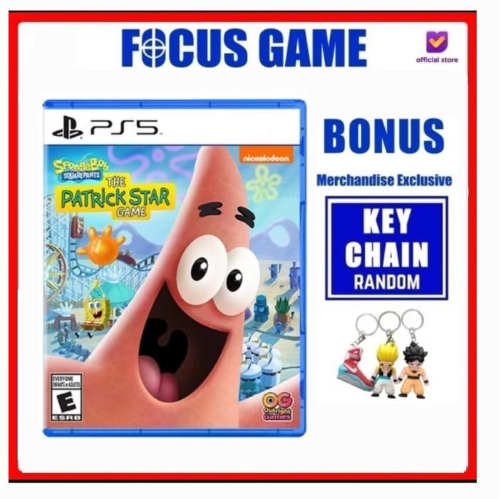 Promo Spongebob Squarepants The Patrick Star Game PS5 Sponge Bob Square ...