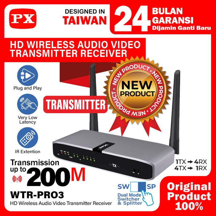 Promo HDMI Wireless Presentation System Video Transmitter Receiver ...
