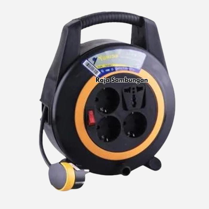 Jual Stop Kontak Kabel Roll 4 Lubang x 20 Meter Ada Switch On Off ...