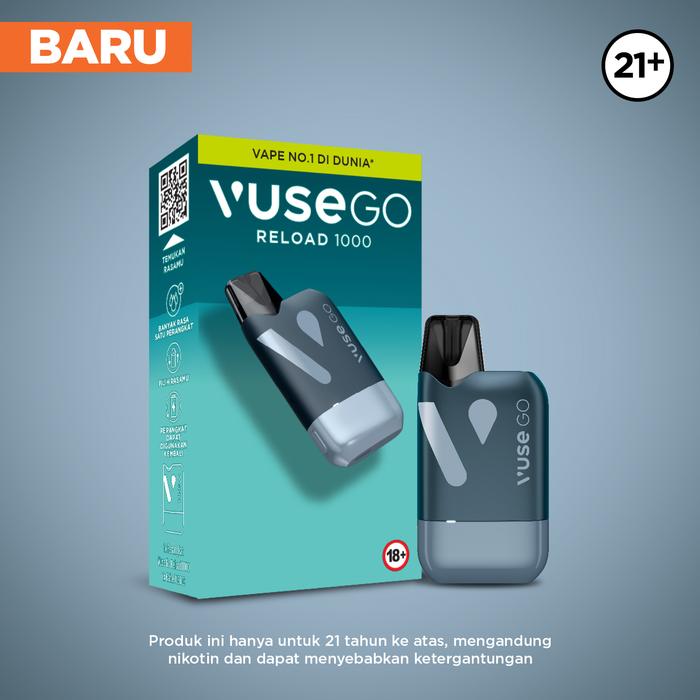 Jual VUSE GO Reload Device - Black | Vape Pod - Jakarta Utara - VUSE ...