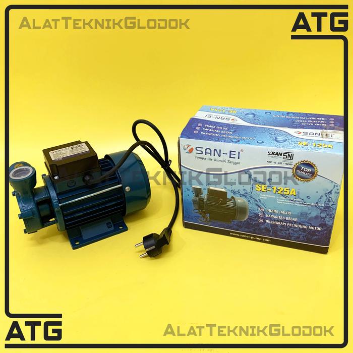 Jual POMPA SUMUR DANGKAL SAN-EI SE-125 A / SE-125 AUTO - POMPA AIR 125 WATT - Jakarta Barat ...