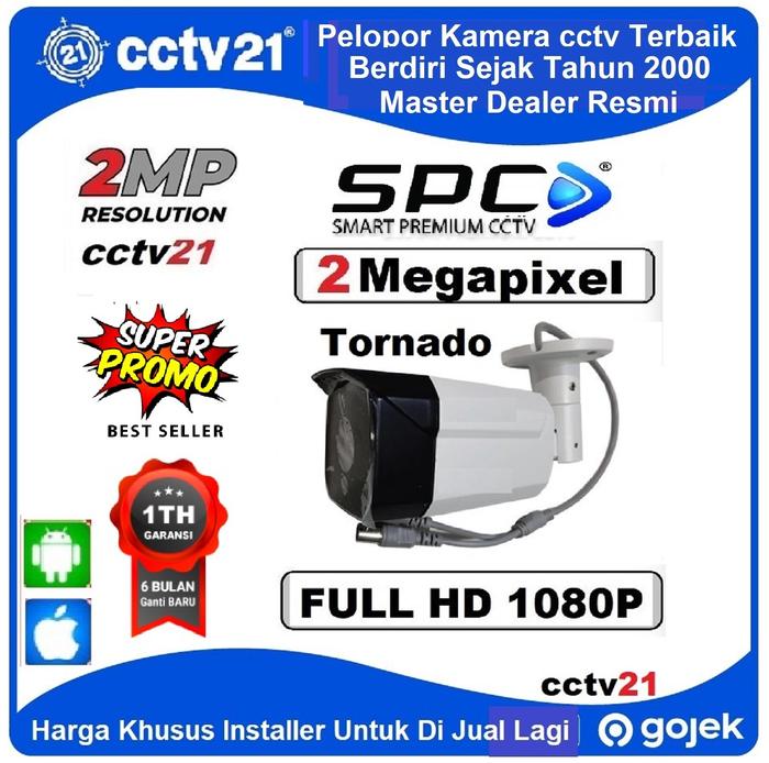 Jual CCTV - Camera - SPC TORNADO Outdoor 2MP Full HD 1080 Harga Promo ...
