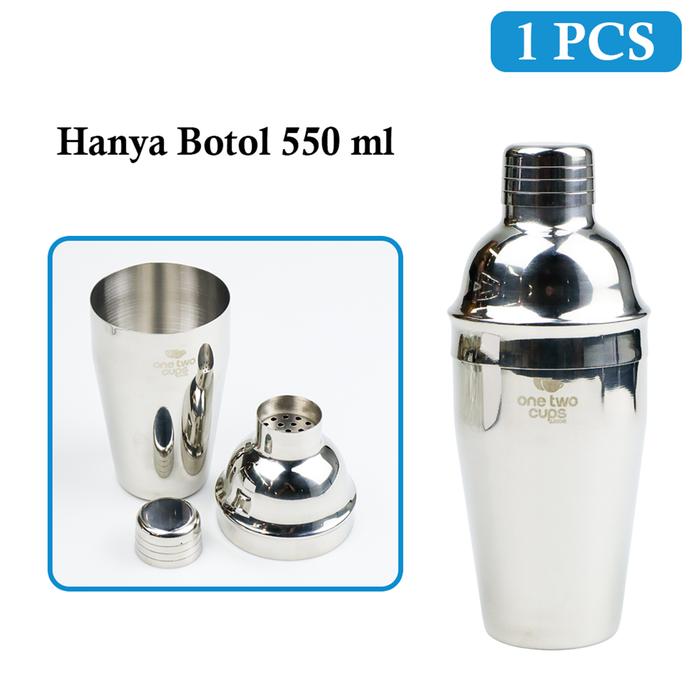 Jual Botol Shaker Stainless Steel Set 350ml 550ml 750ml Pengocok ...