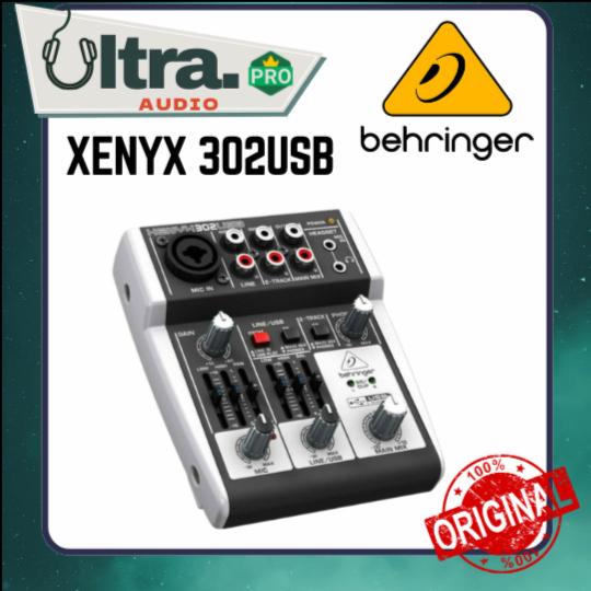 Jual Behringer XENYX 302USB / 302 USB Mixer Audio ORIGINAL - Jakarta ...