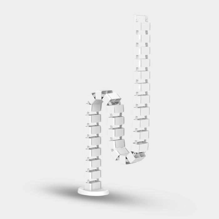 Jual Colta Flex Organizer Cable Management Chain Kabel - Matte White ...