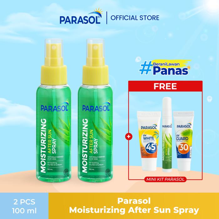 Promo Parasol Moisturizing After Sun Spray 100ML - TwinPack - Kota ...