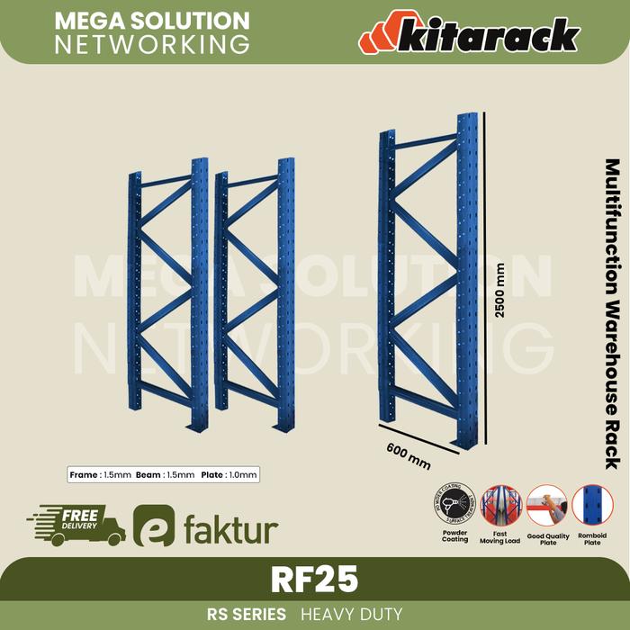 Jual Tiang Rak Gudang Besi RS2025 1Sett Frame RF25 - Jakarta Pusat ...