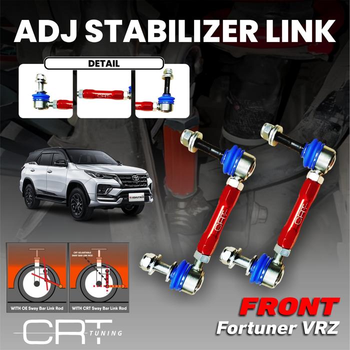 Jual CRATO - Front Rear Link Stabil Depan ADJ Stabilizer Link - Toyota ...