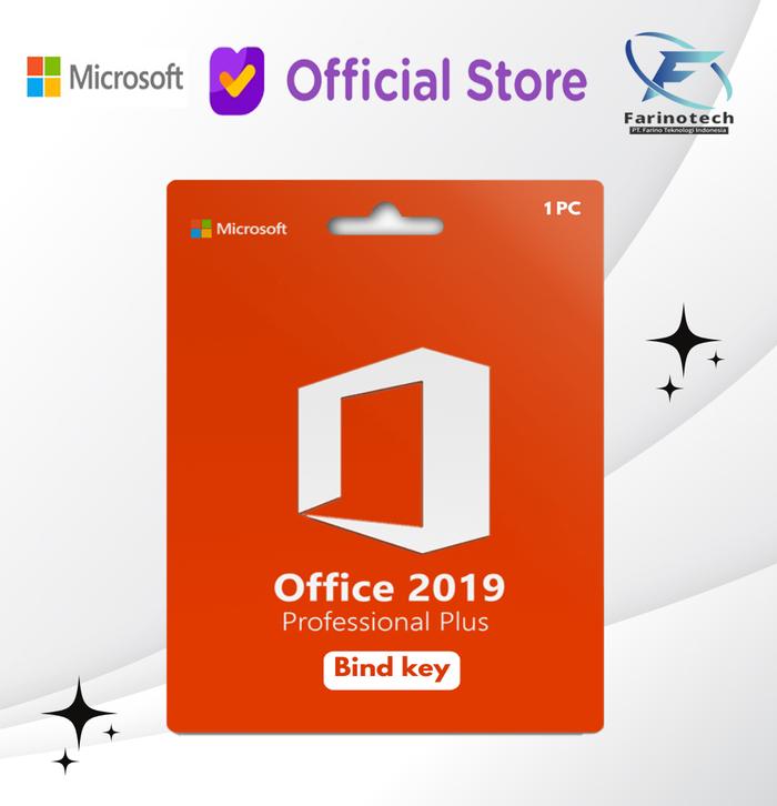 Promo Microsoft Office 2019 Professional Plus Bind Key Original License ...