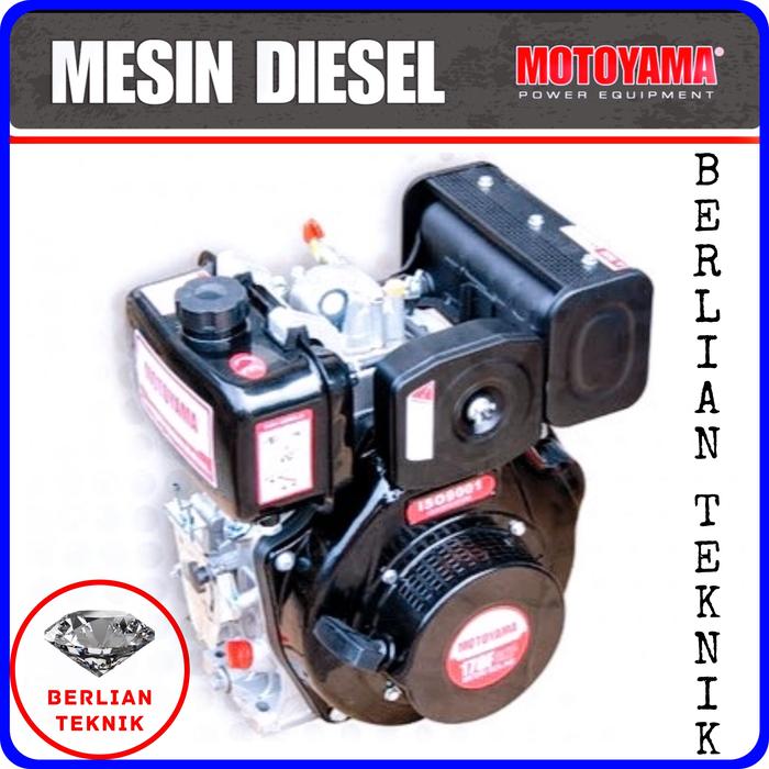 Jual Mesin Penggerak Solar Engine Diesel Motoyama 178 F / 6 HP ...