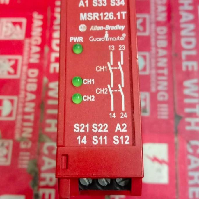 Jual Allen Bradley Safety Relay Msr126.1T | Rockwell Automation - Kota ...