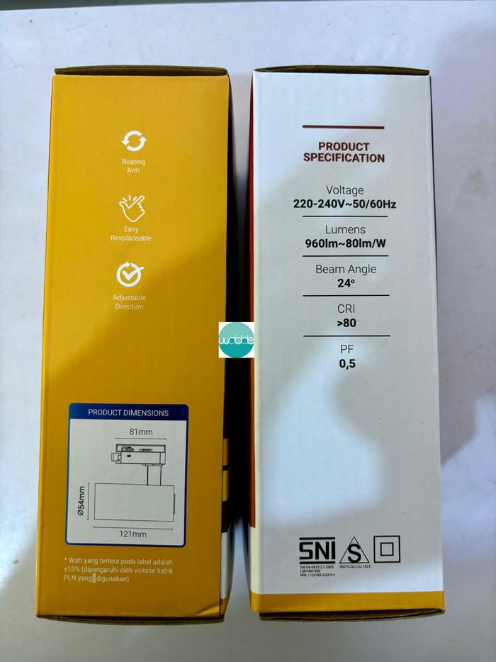 Promo INLITE IN LITE LED TRACK LIGHT LAMPU SOROT TRACK 7W 12W 20W 30W ...