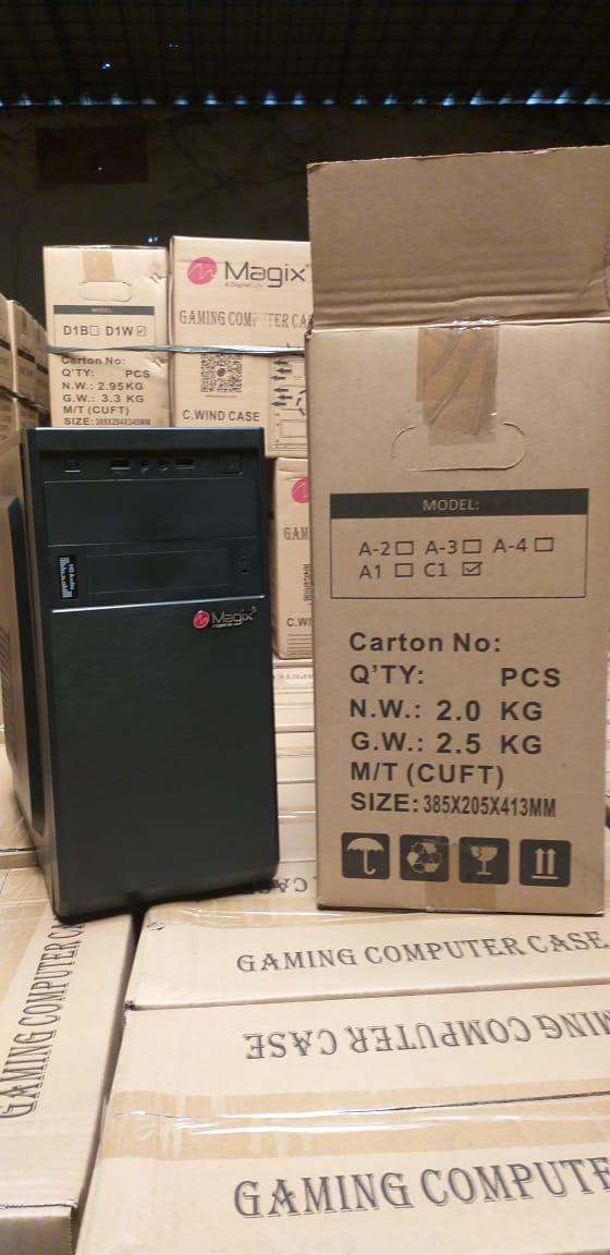 Jual CASING MAGIX A1 CASE PC MaGIX a 1 RESMI + PSU 500W - Jakarta Pusat ...