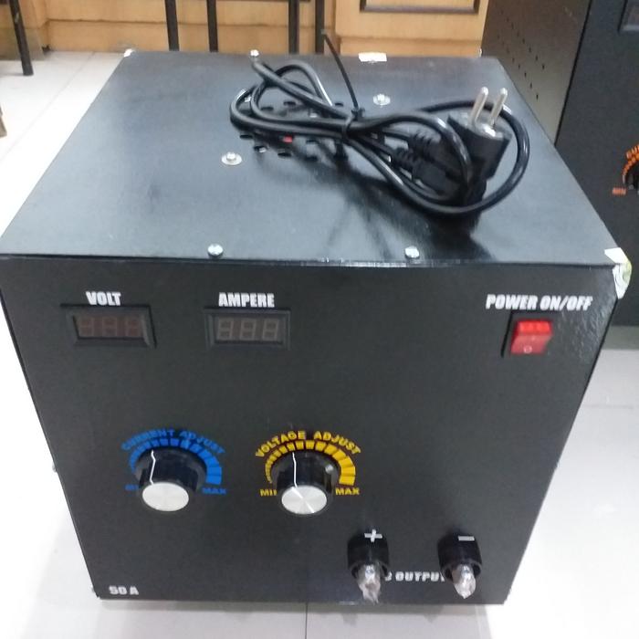 Jual Trafo travo rectifier 50 ampere murni output sampai 24 Volt dc ...