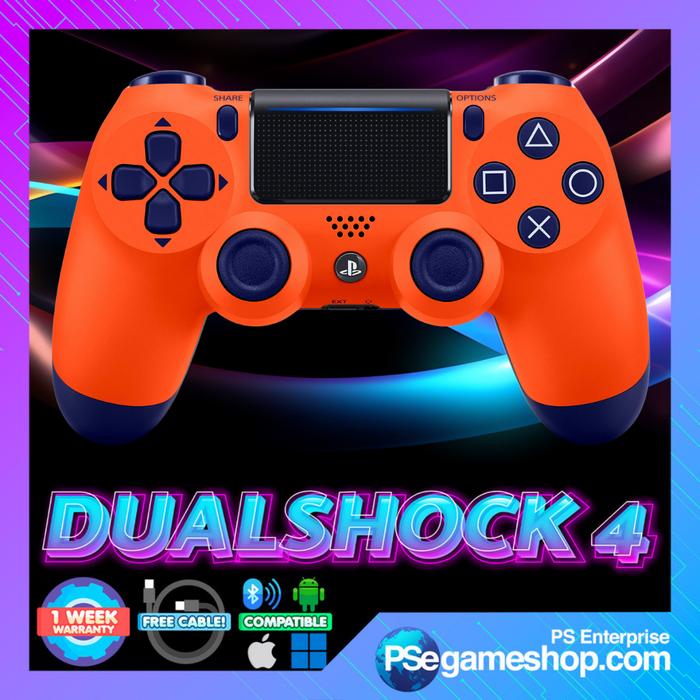 Promo Stik / Stick ps4 Dualshock Original - Sunset Orange, Stik Only ...