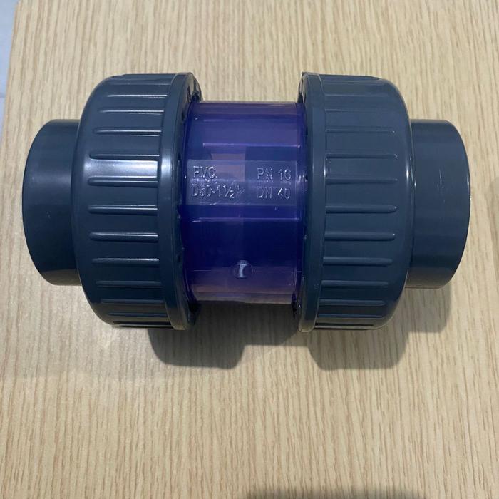 Jual Check Valve 1,5 Inch Boost - Valve Overflow Kolam Renang Ukuran ...