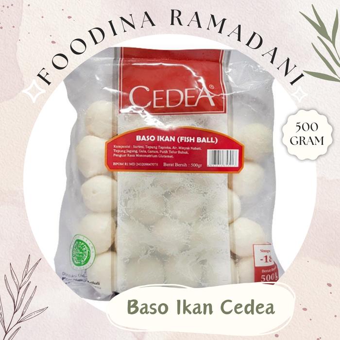 Jual BASO FISH BALL Bakso Ikan - Cedea [ 500gr ] Harga Per BKS ...