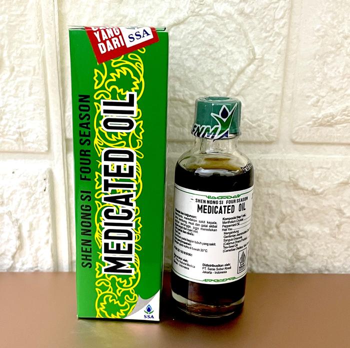 Jual MEDICATED OILSHEN NONG SIFOUR SEASON ORIGINAL MEDICATED OIL SHEN ...