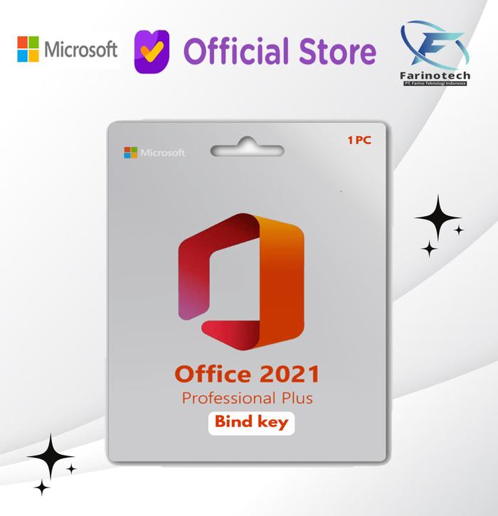 Promo Microsoft Office 2021 Professional Plus Bind Key Original License ...