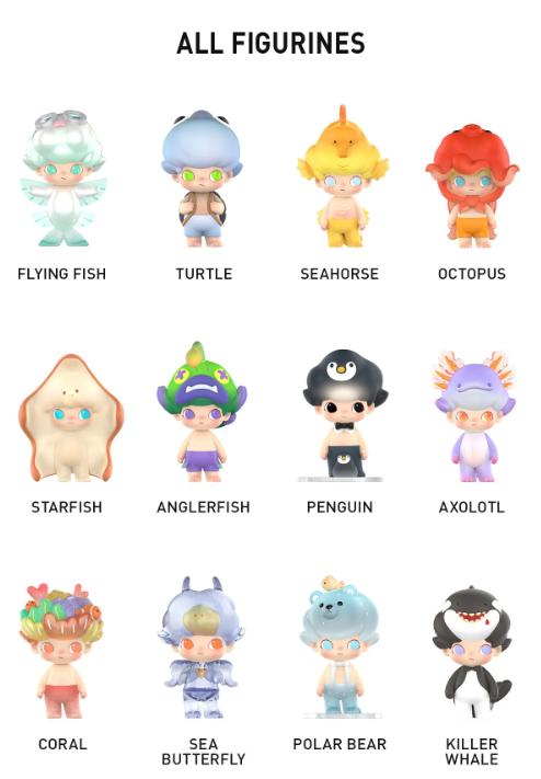 Jual POP MART ORIGINAL DIMOO Aquarium Series Figure - BLIND BOX - [Open ...