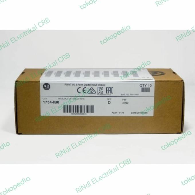 Jual Allen Bradley 1734-Ib8 Module Controller | Rockwell Automation - Kota Bekasi - Mitra ...