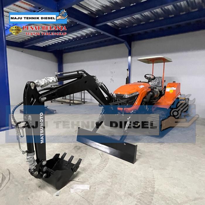 Promo Traktor Amfibi + Excavator / Crawler Tractor MATSUMOTO MCT 5015 ...