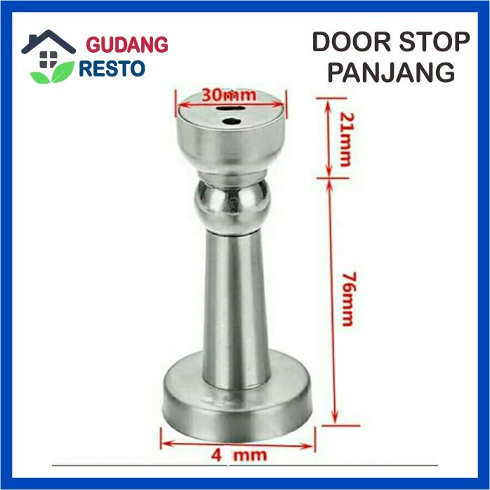 Jual Door Stop Magnet Stopper Penahan Pintu Ganjal Pengaman Baut Tempel ...