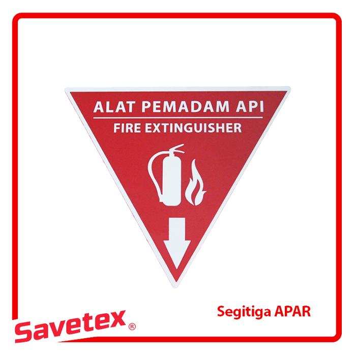 Promo Segitiga APAR / Rambu Akrilik Alat Pemadam Api Ringan - Kab ...