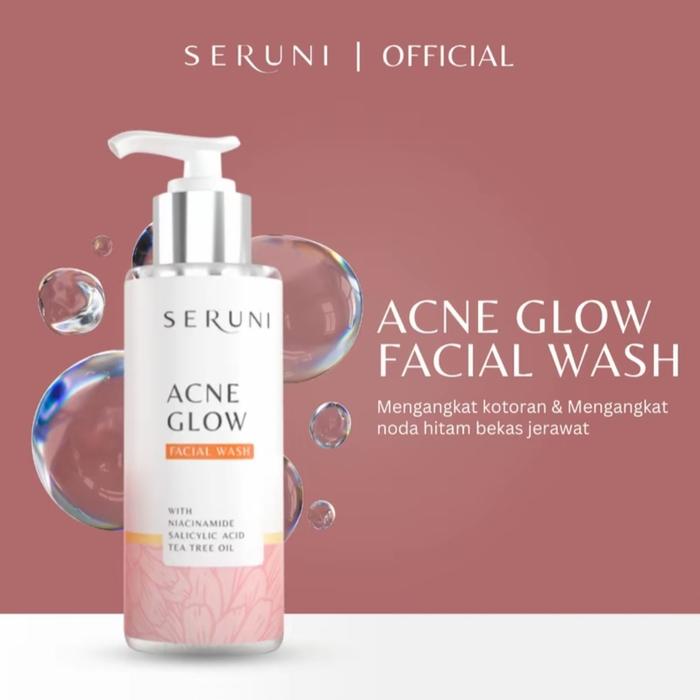Promo SERUNI - Satuan Acne Glow Facial Wash - Seruni Skincare ...