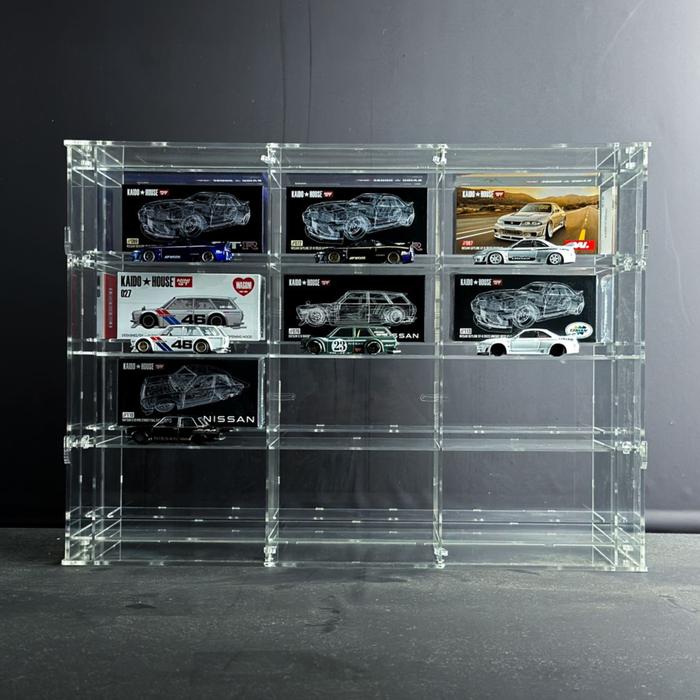 Promo TERRA X Series Rak Akrilik Mini GT Regular , Kaido , Pop Race ...