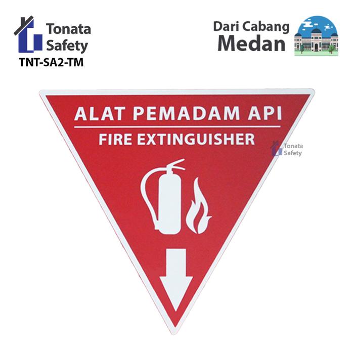 Promo Segitiga APAR / Rambu Akrilik Alat Pemadam Api Ringan Tanpa Merek ...