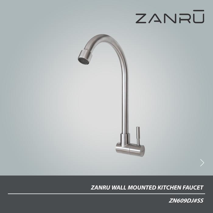 Promo ZANRU Wall Mounted Kitchen Faucet ZN609DJ | Keran Dapur - Kran ...