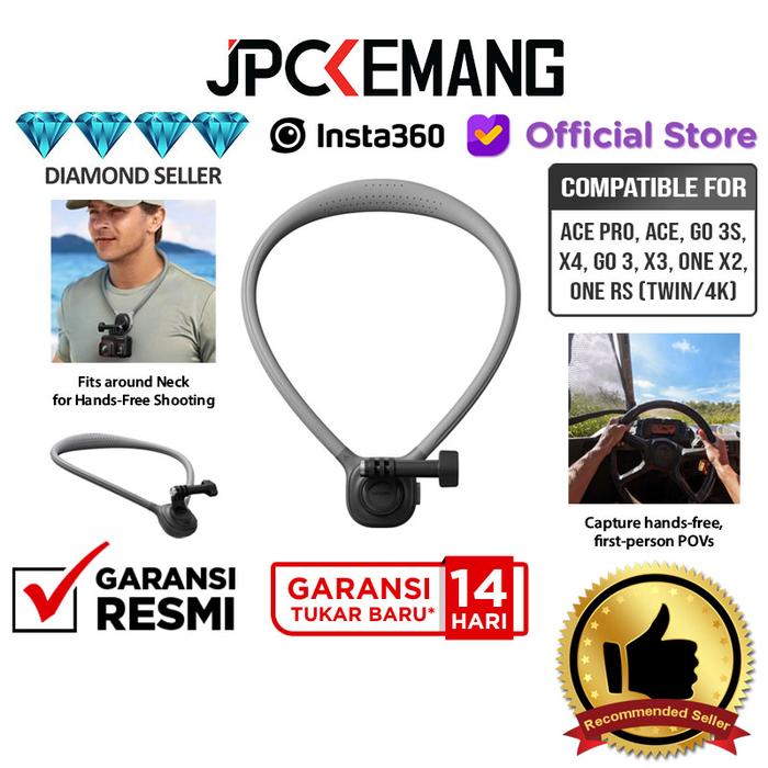 Promo Insta360 Neck Mount for Action Camera Insta 360 Neck Holder Mount ...