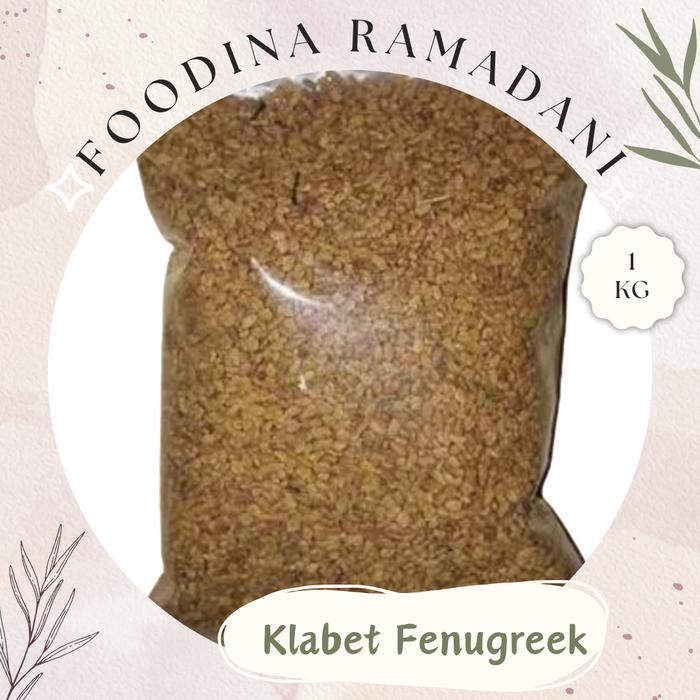 Jual KLABET Kelabat Fenugreek - Methi Seed [ 1.000gr ] Harga Per KG ...