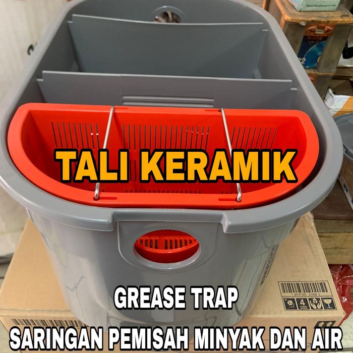 Jual Grease Trap berbahan tebal (alat pemisah minyak/ lemak dengan air ...