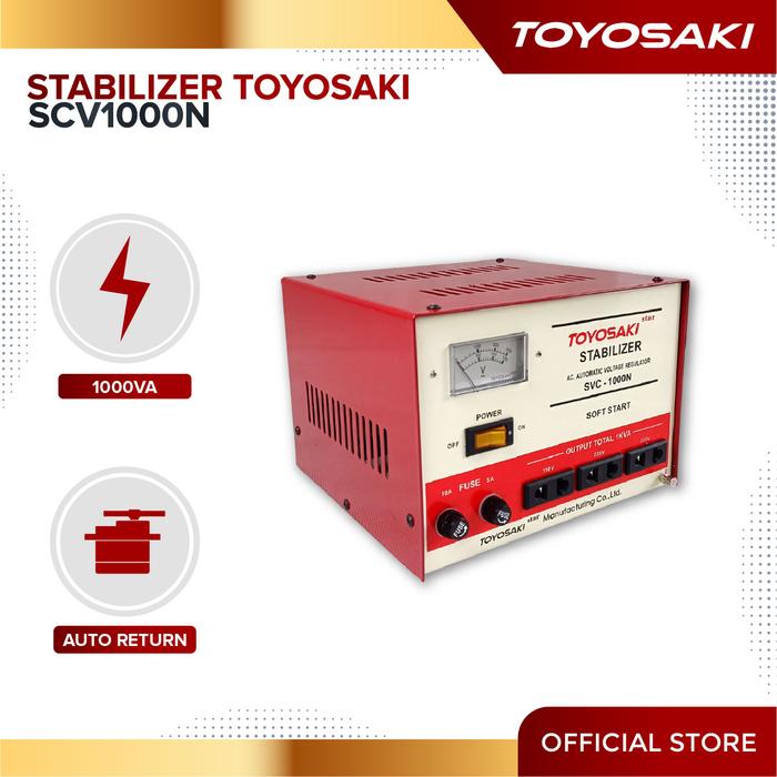 Promo Toyosaki Stabilizer Stavol Listrik Stabiliser 500VA 1000VA 2000VA ...