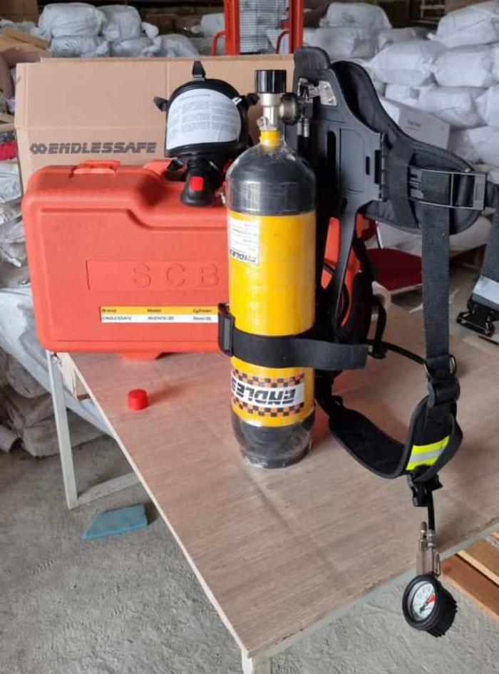 Jual SCBA ENDLESSAFE RHZKF6/30 STEEL CYLINDER 6 LITER / SCBA Breathing ...