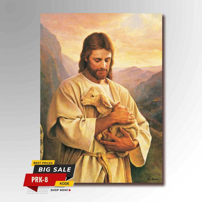 Jual Hiasan Dekorasi Dinding Pajangan WallDekor Poster Yesus dan Anak ...